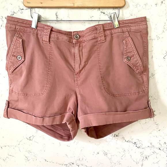 torrid | Shorts | Torrid Military Short Shorts Blush Size Womens 2 ...